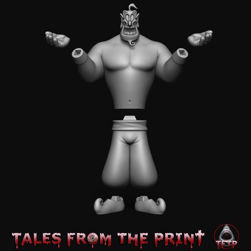 🧞 Genie aladdin fan art - One part and multipart versions High quality ...