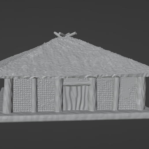 STL file Neolithic Wooden House 🪵 ・3D print object to download・Cults