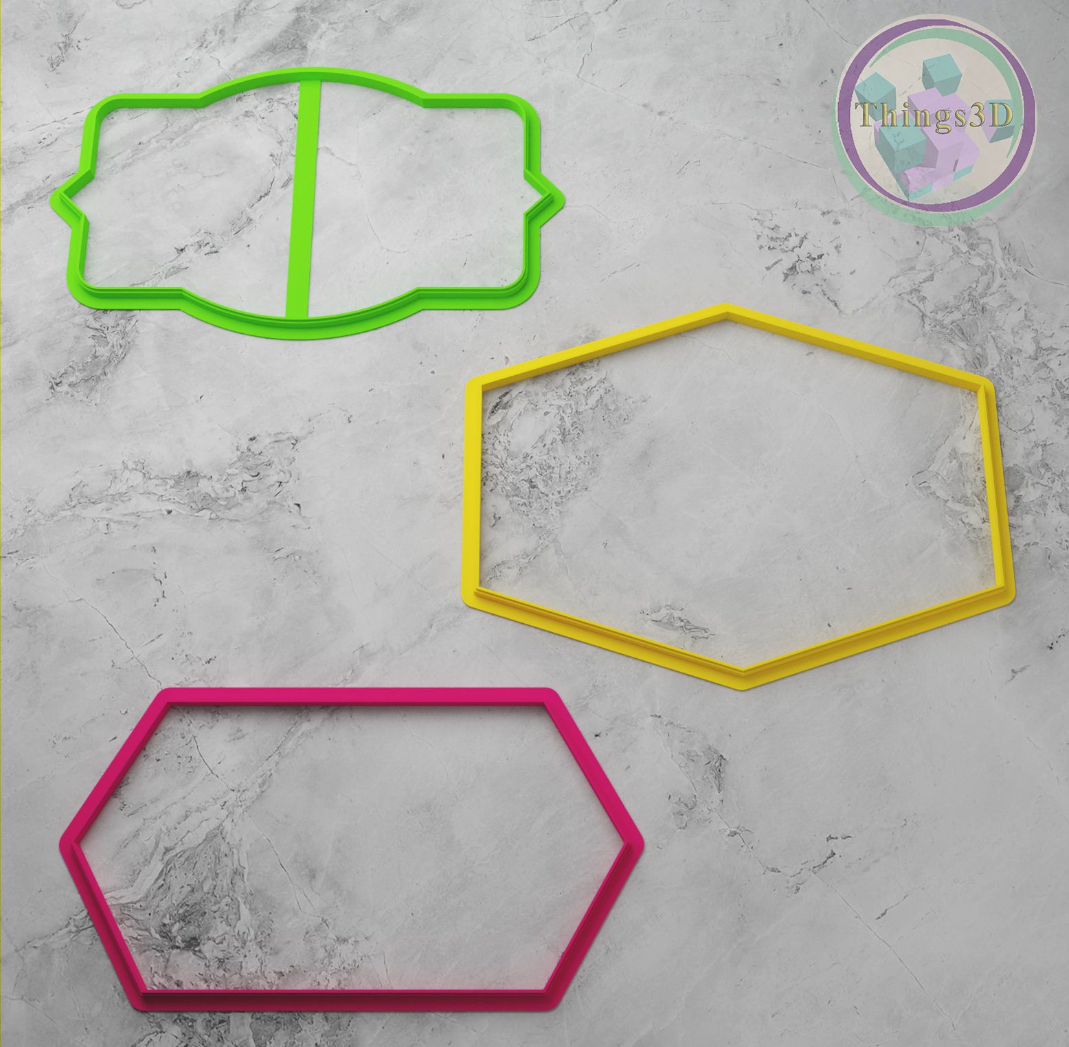 Archivo STL CORTADOR DE GALLETAS CON MARCO・Modelo para descargar y imprimir en 3D・Cults