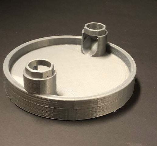 Free STL file Marble Run Compatible 100 mm Circle Base 🏃 ・3D print ...