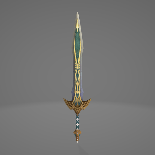 STL file MONSTER HUNTER GUILD PALACE DUAL BLADES 👹 (OBJ)・3D printing ...