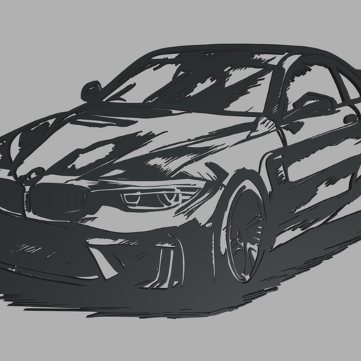 m4 drawing front