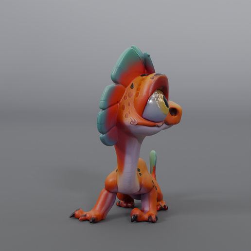 3D file alien lizard 👽 ・3D printable design to download・Cults