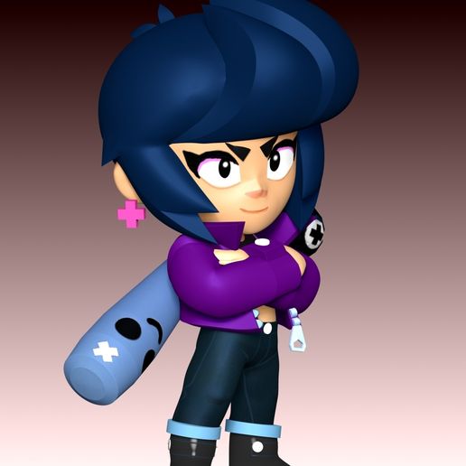 Archivo 3D Bibi - Brawl Stars 🌃 ・Objeto de impresión 3D para descargar ...