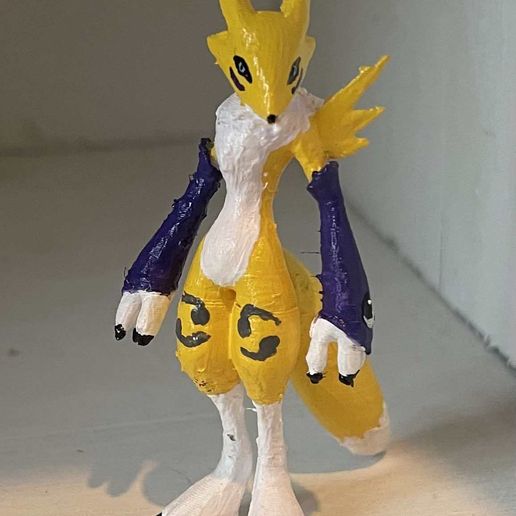 🐉 Renamon・ STL File for 3D printing・Cults