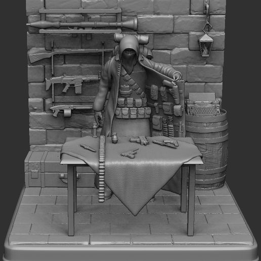 🎨 Resident evil 4 figure Merchant Fan Art 3d print 3D print model・Free ...