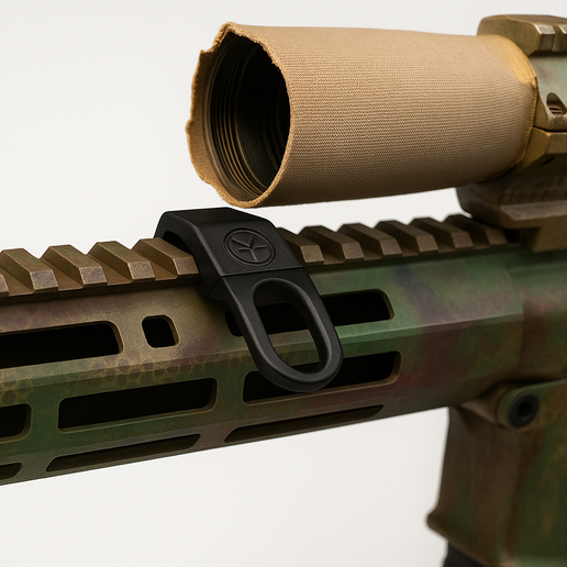 🔫 Magpul Sling Mount・ STL File for 3D printing, CNC machining - Laser ...