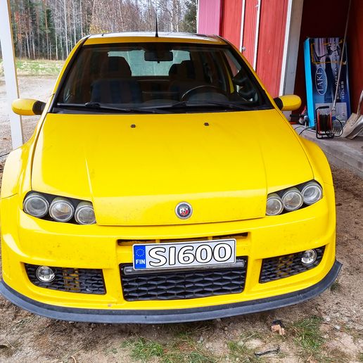 🛞 PUNTO S1600 RALLY BODY KIT FRONT BUMBER MIDDLE GRILLE・ STL File for ...