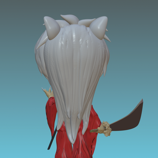 👽 Inuyasha・ STL File for 3D printing・Cults