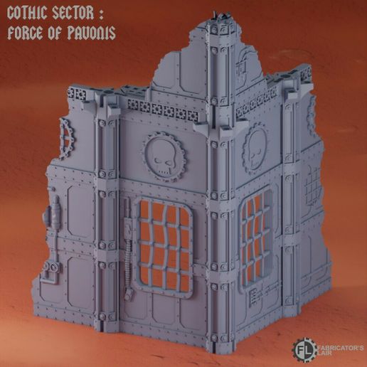 ⚔ Gothic Sector : Forge of Pavonis - Sample・Free 3D File for 3D ...
