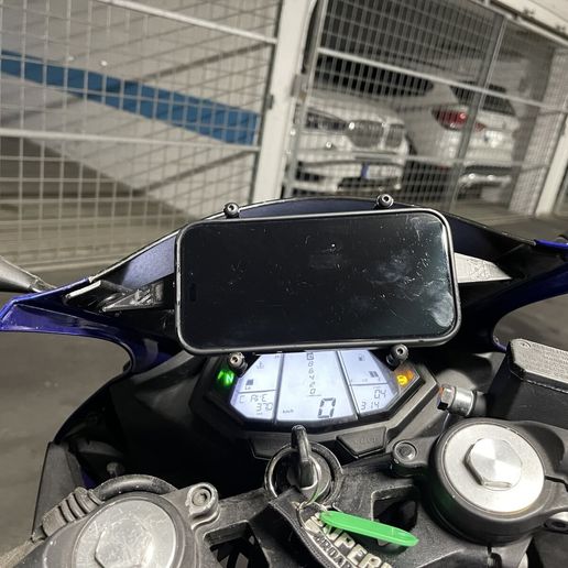 STL file Smartphone mount yzf-R 125 📱 ・3D print model to download・Cults