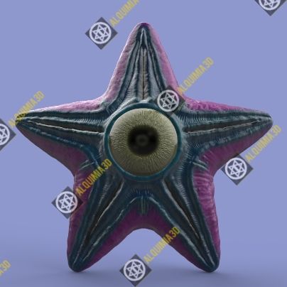 🦹 Starro (+starro mask)・ OBJ file for ・Cults