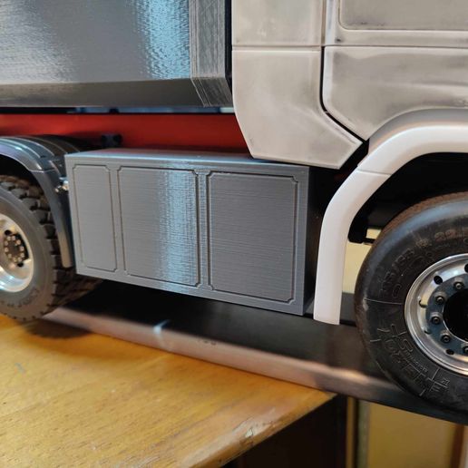 🏗 Side Locker for Scania・ STL File for 3D printing・Cults