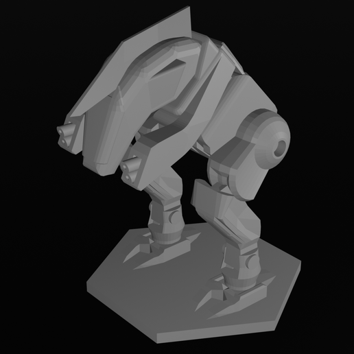 Free STL file Predator HAWC - Battletech style figure 🤖 ・3D print ...