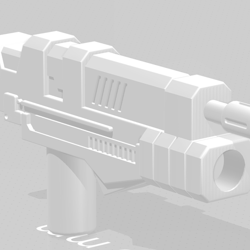 🤖 TFG1 High Powered Rifle (5 mm)・Free STL File for ・Cults