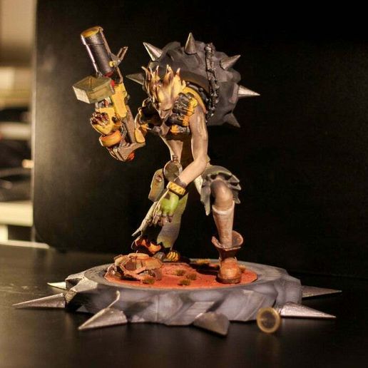 👾 Junkrat - Jackal・Free STL File for ・Cults
