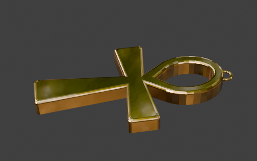 Ankh cross・ STL File for 3D printing・Cults