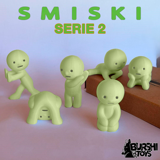👾 SMISKIS PACK SERIE 2・ STL File for 3D printing・Cults
