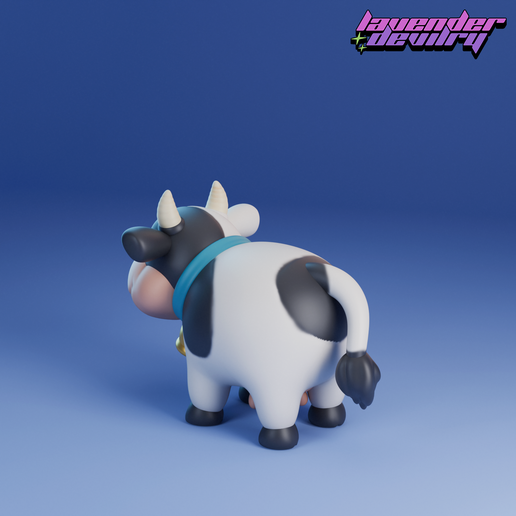 🗺️ Grazing Moolissa Moomoo Kart World Video Game Cow・ 3D File for 3D ...
