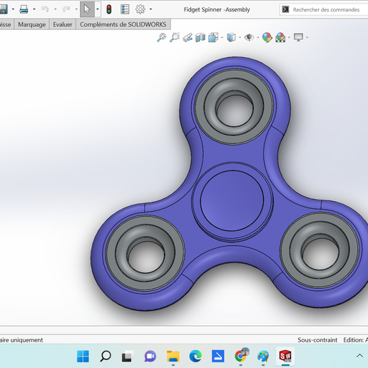 Free STL file Fidget Spinner 3D printing 👌 ・3D print model to download ...