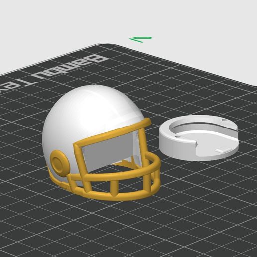 🏈 Football Helmet Bottle Cap・ 3MF File for 3D printing・Cults