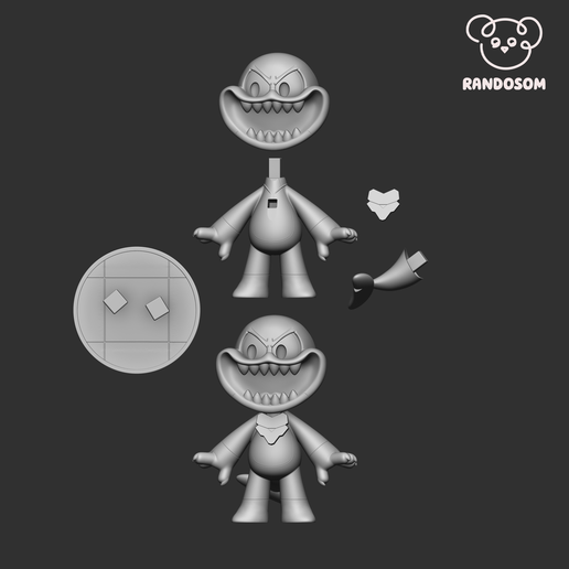🎮 Nightmare Critters・ 3D File for 3D printing・Cults