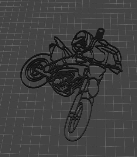 3MF file supermoto keychain 🗝️ ・3D print design to download・Cults
