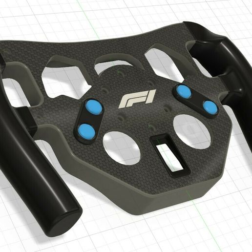 🛞 Logitech G29 F1 Wheel Add-on・ 3D File for ・Cults