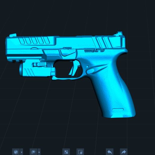 STL file SPRINGFIELD ECHELON + TRUSTFIRE GM23 🔫 ・3D printable model to ...