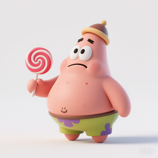⭐ Patrick Star・ STL File for 3D printing・Cults