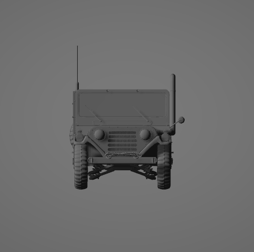 🪖 M151 Military Jeep – 3D Printable Classic Light Utility Vehicle Model・ STL File for 3D ...