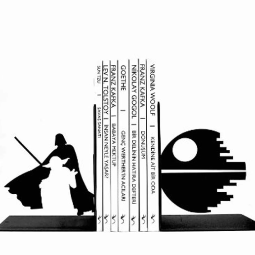 ⭐ Star Wars Book Holder, Bookend・ STL File for 3D printing・Cults