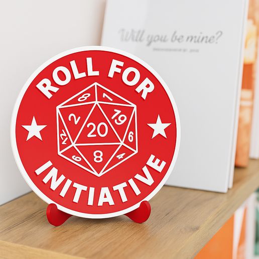🎲 DnD Sign - Dungeons and Dragons Sign for RPG Player - Roll for ...