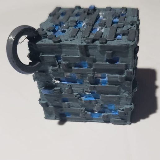 STL file Minecraft Ore Cube ♦️ ・3D print design to download・Cults