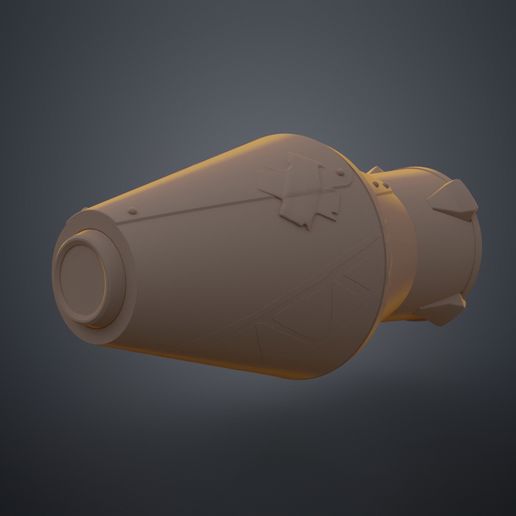🚀 Arcane Jinx rocket container・Free 3D File for 3D printing・Cults