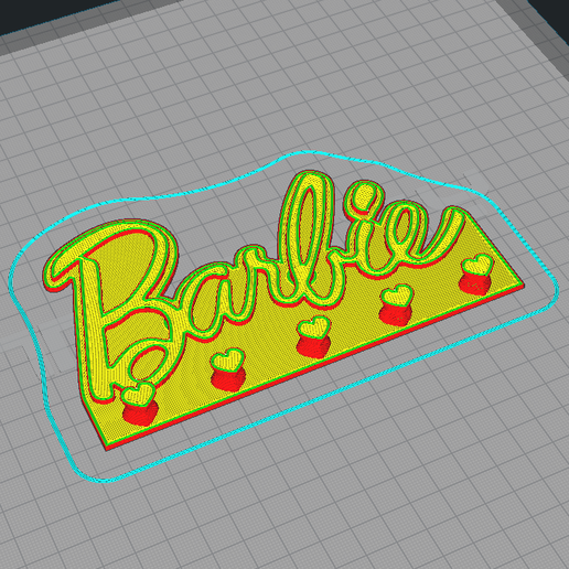 🔑 Barbie Key holder / Barbie Key holder・ STL File for 3D printing・Cults