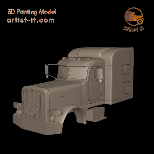 🚚 2020 PETERBILT 389 TRUCK 3D PRINT MODEL・ 3D File for 3D printing and ...