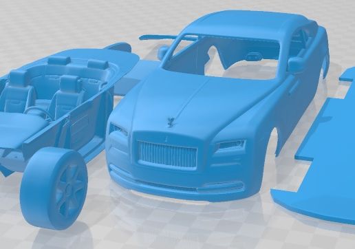 🚗 Rolls Royce Wraith 2014 Printable Car・ 3D File for ・Cults