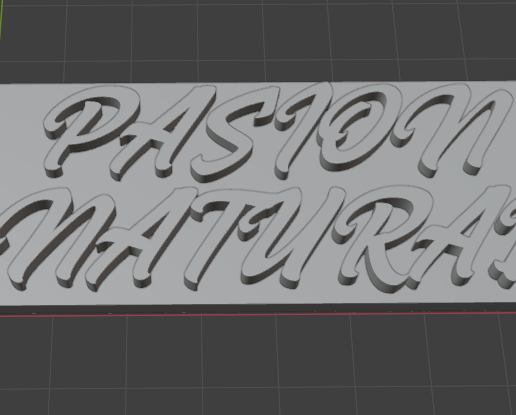 STL file Keychain natural passion name 2 🗝️ ・3D printer model to ...