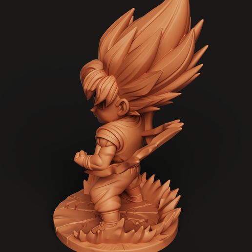 🐉 Goku Super Saiyan Statue | Dragon Ball Z Action Figure | Anime ...