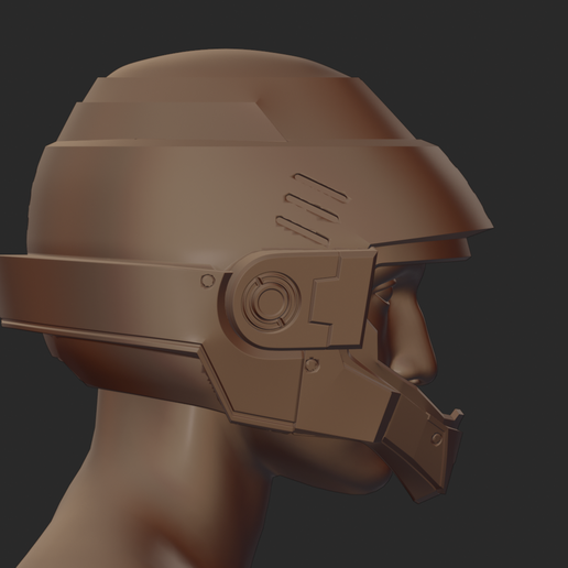 🪖 Starship Trooper Helmet Printable STL 3d・ STL File for 3D printing・Cults