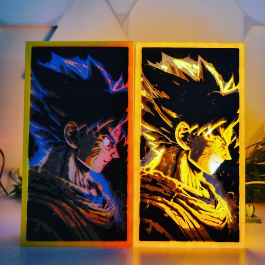 📦 Light Box Saon Goku 2・ STL File for 3D printing・Cults