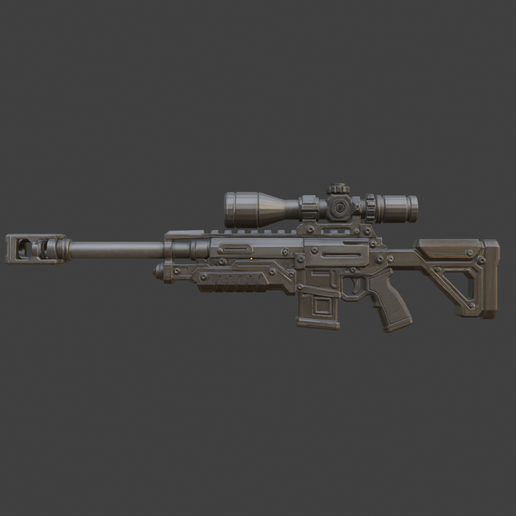 🔫 Kraber-AP Sniper・ STL File for 3D printing・Cults