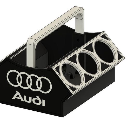 STL file Can Cooler Can Cooler AUDI 🥫 (3MF)・3D printer model to ...