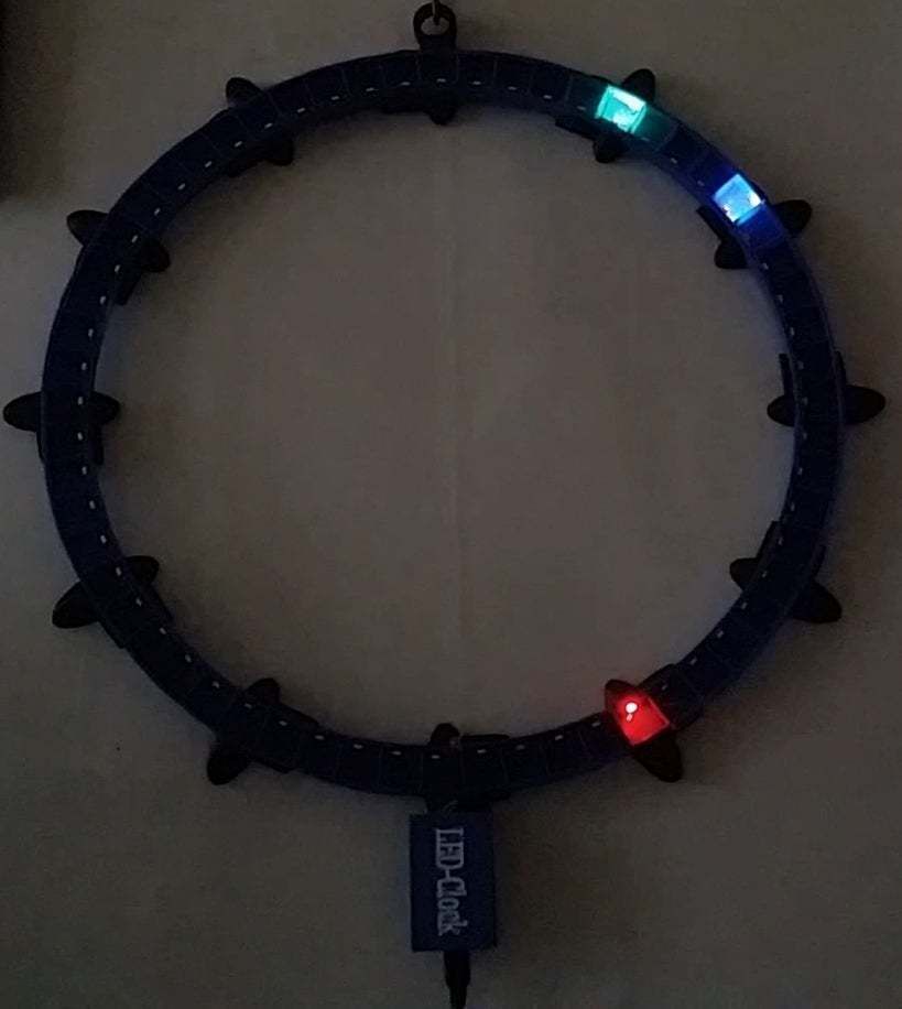 Download free STL file Create a WiFi LED wall clock (ESP8266,WS2812B ...