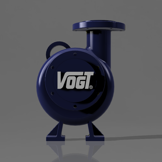 🗝️ vogt logo keychain・Free STL File for ・Cults