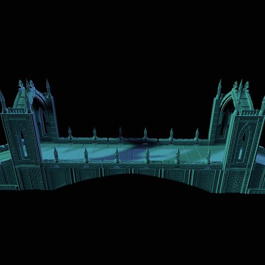 🎲 Gothic Expansion Pack: Bridges and Pavilions・ 3D File for 3D printing ...