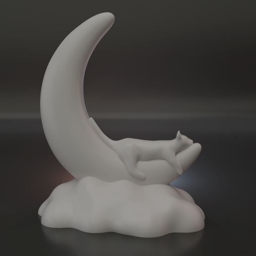 🏠 MoonCat・ 3D File for 3D printing・Cults