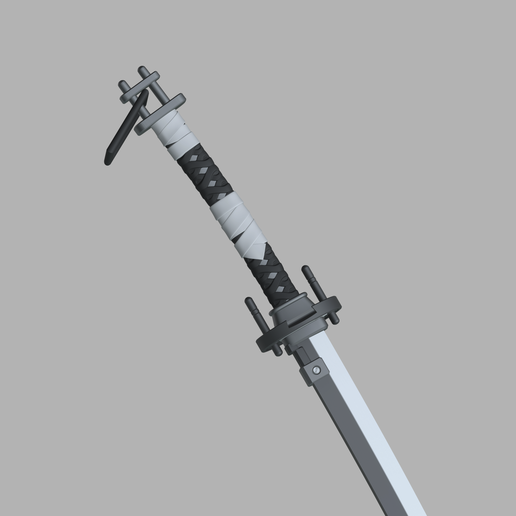 🗡️ Zenless zone zero Hoshimi Miyabi sword for 3dprint・ 3D File for 3D ...