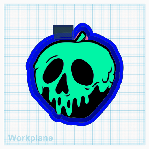 🍎 Poison Apple・ STL File for 3D printing・Cults